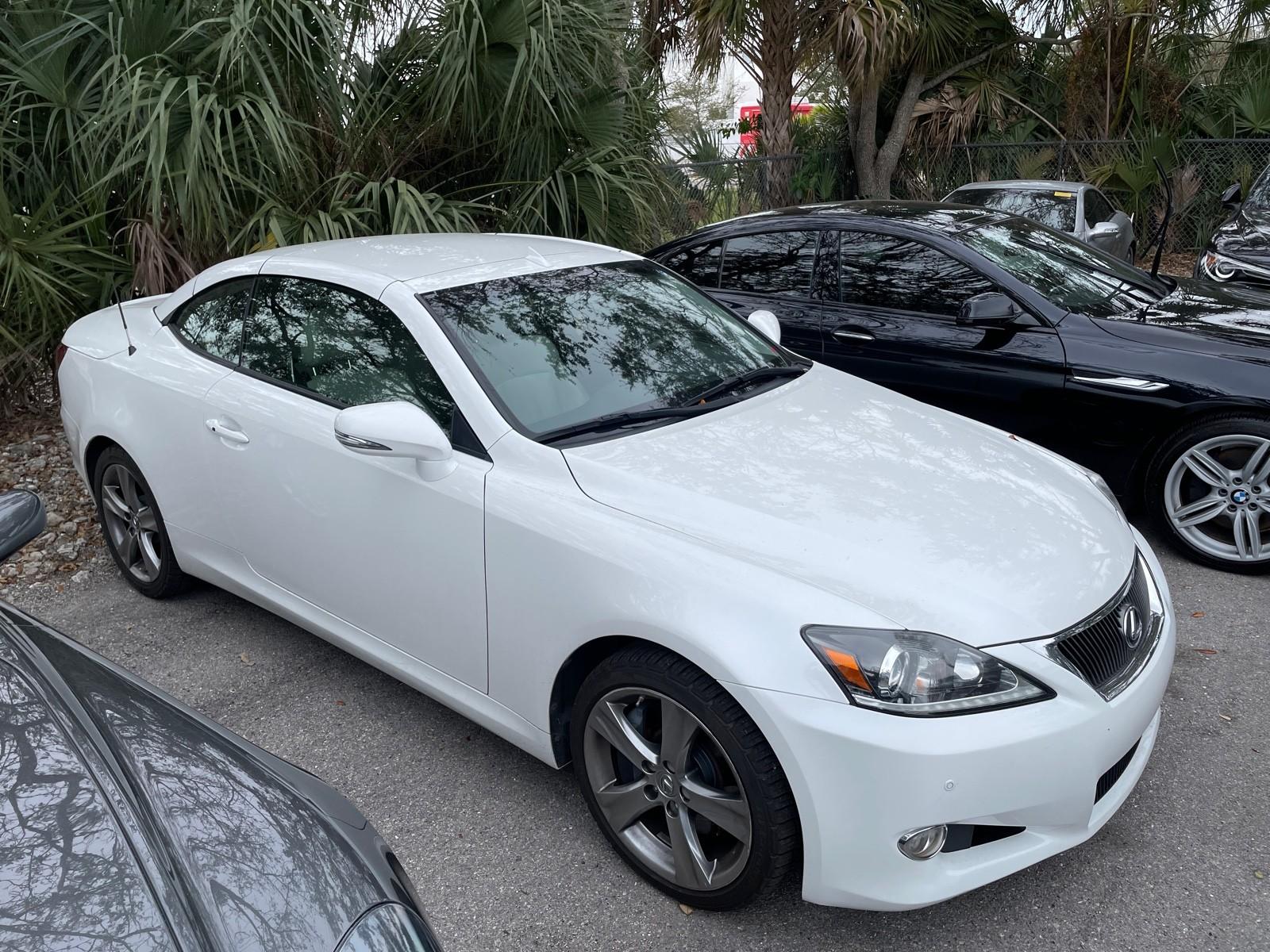 Used 2012 Lexus IS 350C For Sale (Sold) | Naples Motorsports Inc - Vanderhall of Naples Stock ...